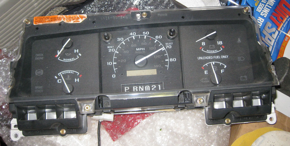 Colorado - Instrament Cluster from 1994 Fullsze Bronco $50 OBO | Bronco ...